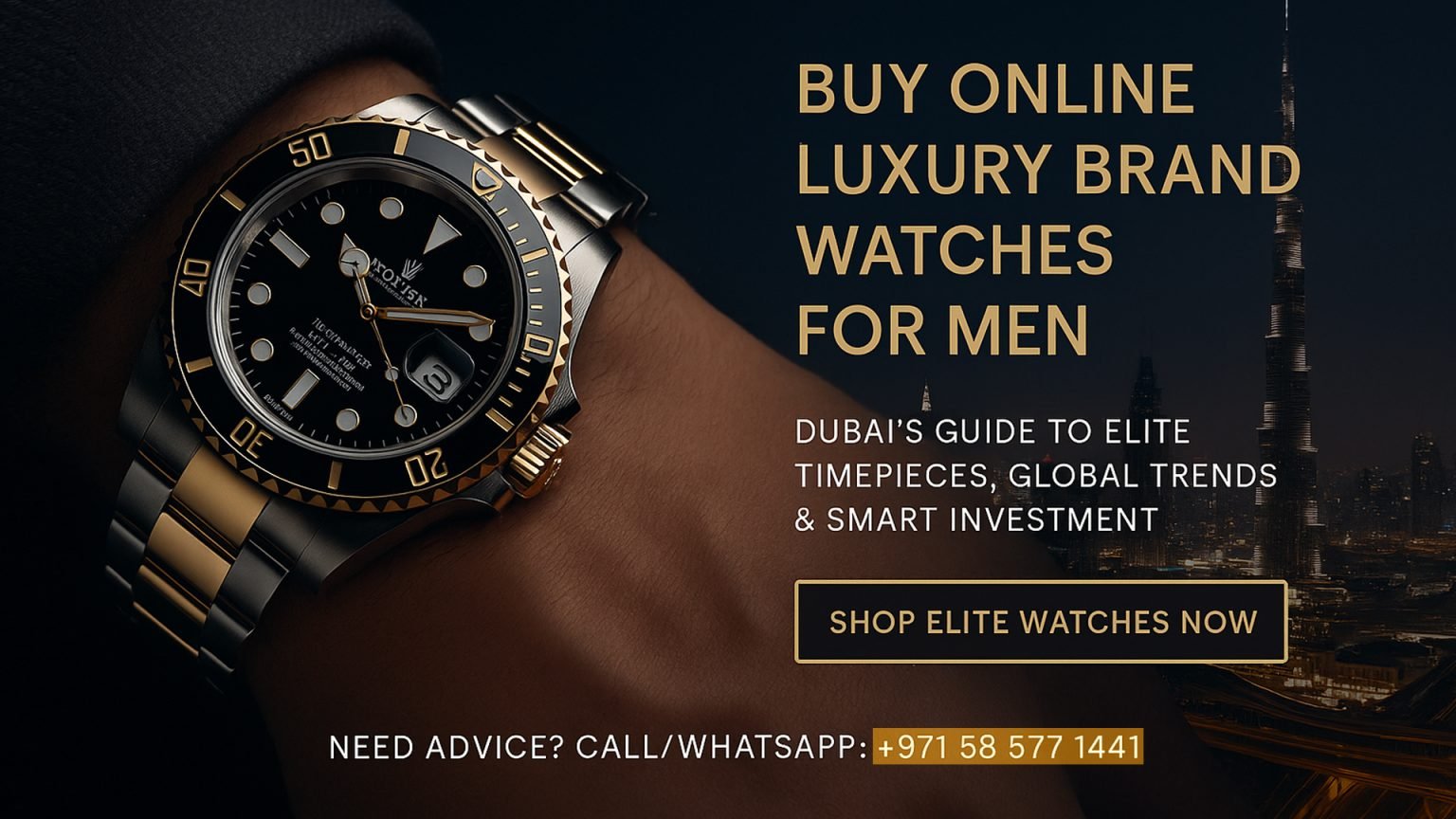Buy Luxury Watches in Business Bay – Certified Timepieces for Professionals