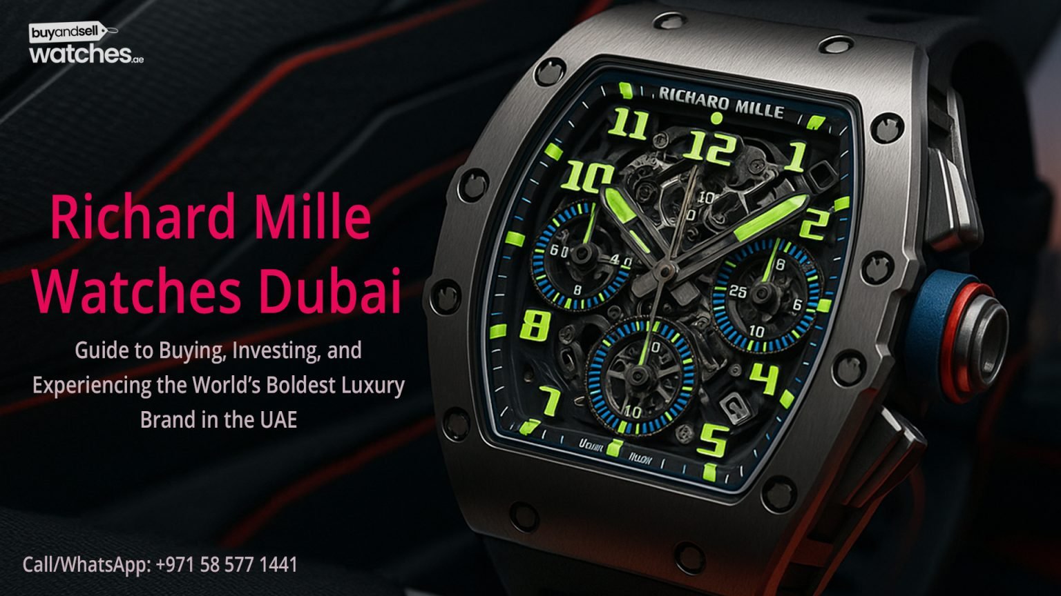 Richard Mille Watches Prices in Dubai | Explore Luxury Timepieces at ...
